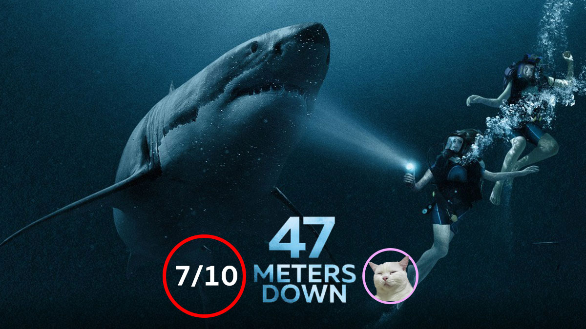 47 Meters Down (ดิ่งลึกเฉียดนรก) หนังที่มีดีมากกว่าหนีฉลามดุ - แมวโม้ดอทคอม